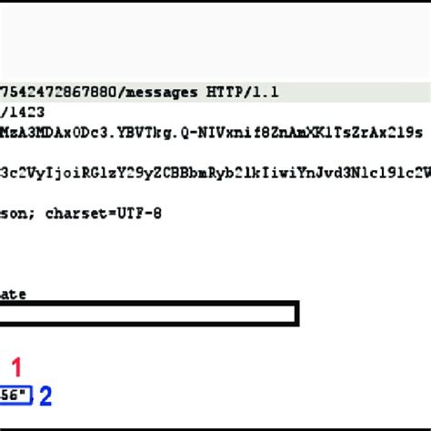The Request And Response Of The User In Sending A Message In The Download Scientific Diagram