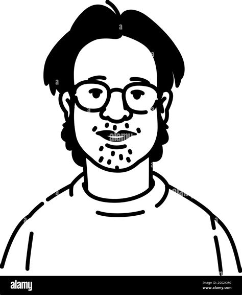 Nerd Glasses Sketch