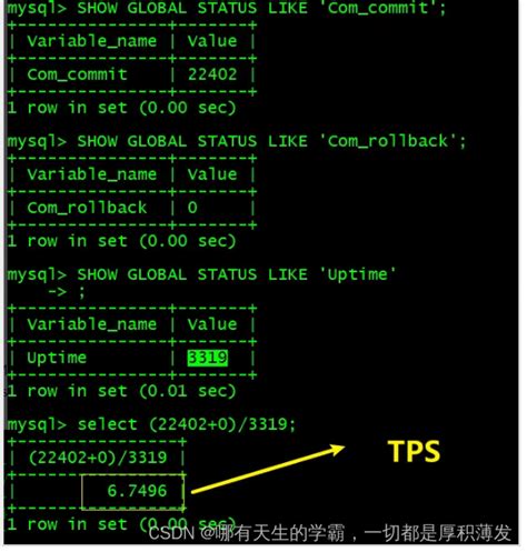 Mysql性能指标tpsqpsiops压测mysql Qps Csdn博客