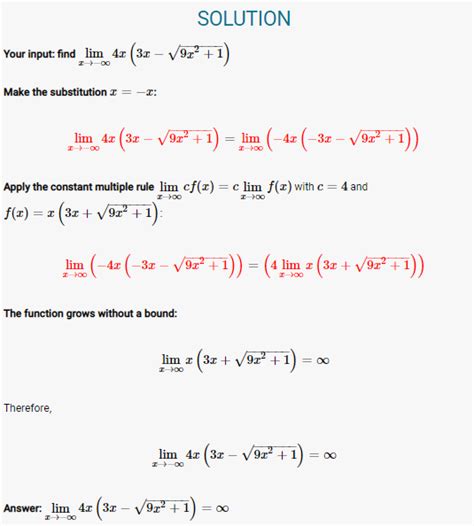 calculus confused about the limit of an algebraic function