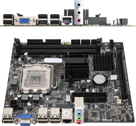 Computer Mainboard Desktop PC Motherboard Support G Dual Channel DDR Memory Desktop PC