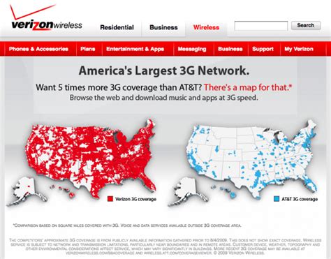 Verizon Data Coverage Map