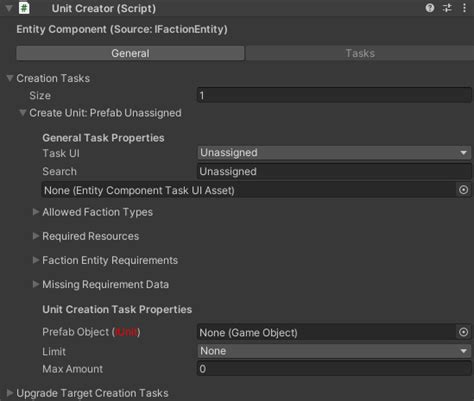 Setup Unit Creator Unity Rts Engine Documentation