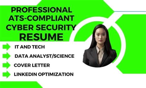 Write Cyber Security Data Analyst Data Science Cv It And Tech