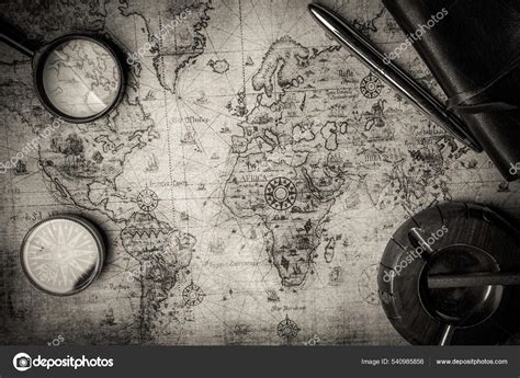 Old Map Background Texture