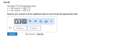 Solved Problem 10 1 The Following Sets Of Values For V And I Chegg Com