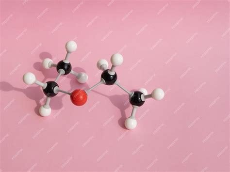 Premium Photo Photo Of A Molecular Atom Model Isolated On A Pink
