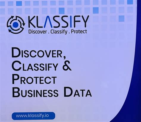 Idcmecio Datadiscovery Dataclassification Dataprotection… Klassify Technology Pvt Ltd