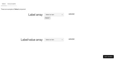 React Bootstrap Combobox Example Codesandbox