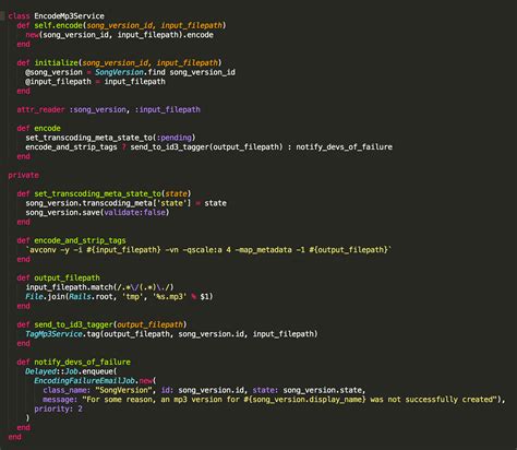 encode mp3 files in your ruby application by ryan rebo marmolabs medium