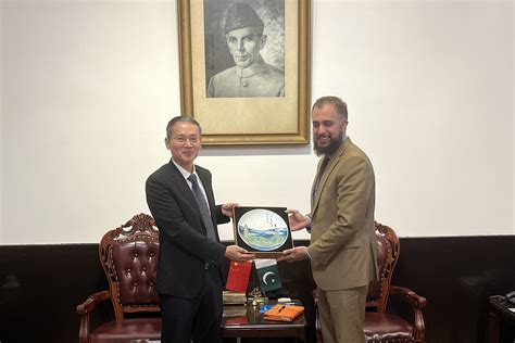 温州市贸促会率温州国际泵阀展组委会一行专程拜访巴基斯坦驻华大使馆