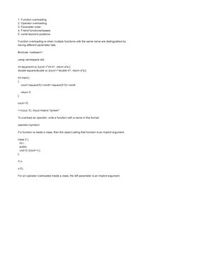 Midterm Exam Example Fall CS Midterm Exam Example Total Points Points