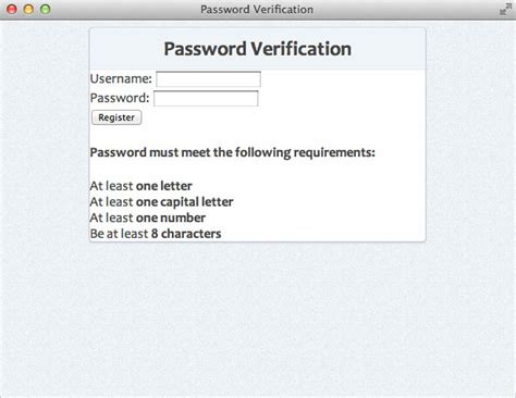 Password Strength Verification With Jquery