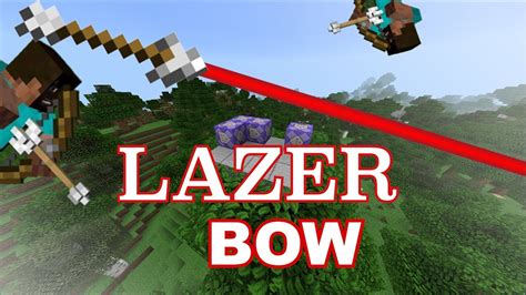How To Make A Lazer Gun In Minecraft Command Tutorial Youtube