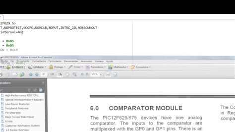 PIC Examples PIC F Comparator Module Part YouTube