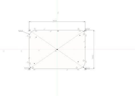 solved fillet in sketch alters diminsions of rectangle autodesk