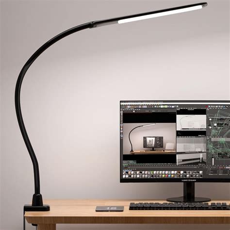 Desk Lamps For Home Office 10w Clamp Lamp Dimmable Gooseneck Lamp