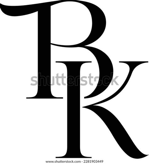 bk vector illustrator format logo elegant stock vector royalty free