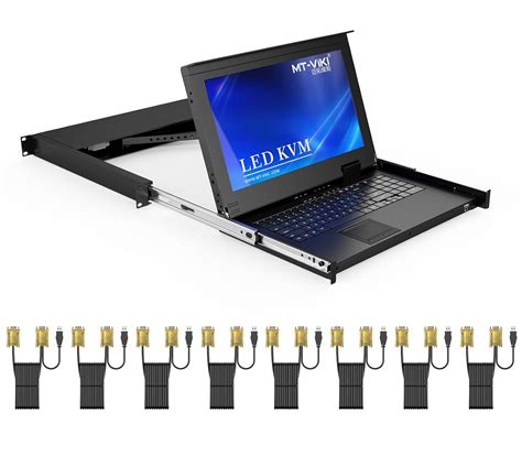 1u Rack Mount Kvm Console Mt Viki 8 Port Kvm Vga India Ubuy