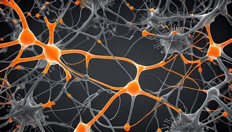 Premium Photo Neural Symphony Mesmerizing Synapse Fusion In Dark Gray