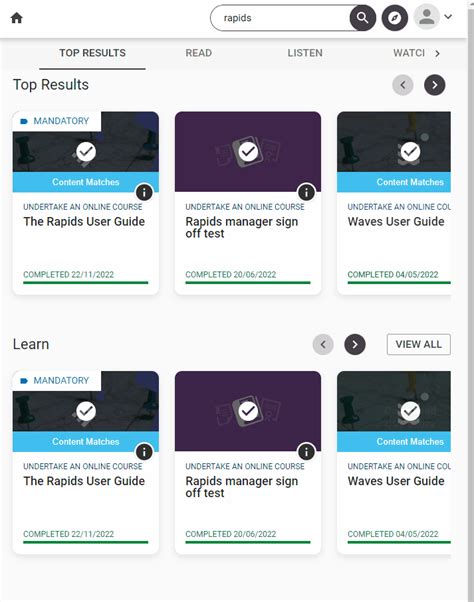 Modern UI Learning Pool Help Centre