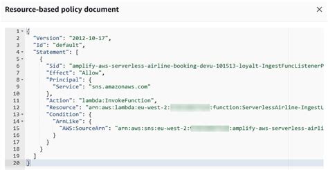 Building Well Architected Serverless Applications Managing Application Security Boundaries