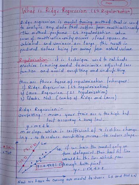 Machine Learning Notes 3 Pdf