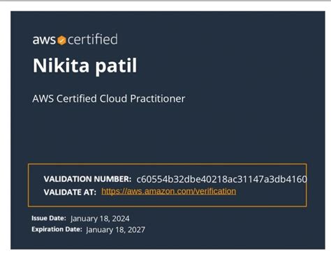 Nikita Patil On Linkedin Awscloudpractitioner Awspartner Eviden 12 Comments