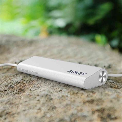 Aukey Port Usb Hub To Usb Type C Adapter