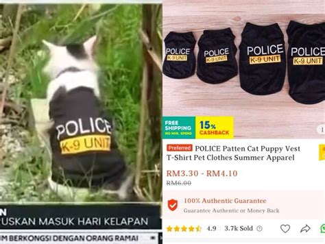 Tak Pasal Pasal Pdrm Pun Kena Komen Rupanya Meow K9 Ini Bukan Milik