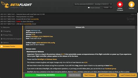 Betaflight Configurator Configurator Installation Consistently