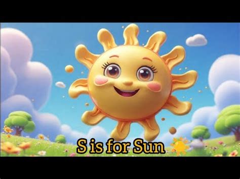 Learn The Abcs S Is For Sun ☀️ Youtube