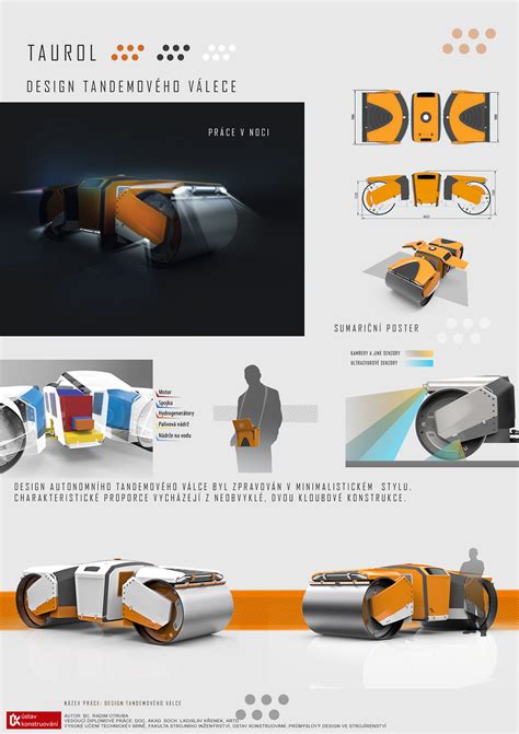 Tauroll Autonomous Tandem Roller Behance