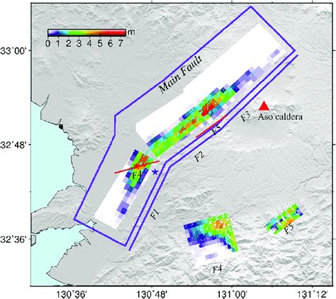 Coseismic Slip Distribution Of The 2016 Kumamoto Earthquake Determined Download Scientific