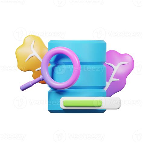 3d Render Search Database 12995832 Png