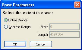 Flash Center Software Series Operations To Erase Program And Verify Memory Devices Total Phase