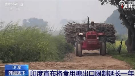 印度宣布将食用糖出口限制延长一年印度政府糖价总量