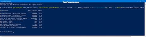 See Network Adapter Speed In Windows Tutorials