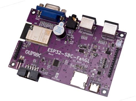 Tarjeta Sbc Esp32 Sbc Fabgl