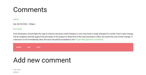 Commenttplphp Does Not Work With Coming Hide Comments Feature In Core · Issue 8
