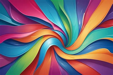 premium photo multicolored background with merging colors