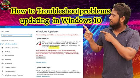 How To Troubleshoot Problems Updating Windows 10 In Tamil Youtube