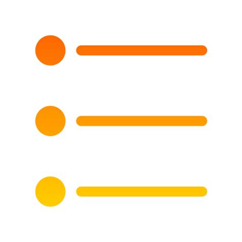 글머리 기호 목록 무료 Ui개 아이콘