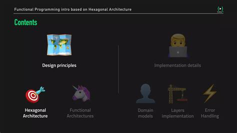 towards functional programming through hexagonal architecture ppt
