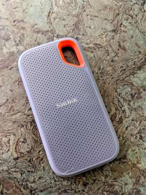 Brand New SanDisk Extreme Portable SSD 1tb Editorial Stock Photo Image Of Modern Technology