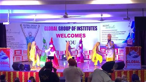 Global Group Of Institute Bhangra Fest Bhangra Punjabi ਪੰਜਾਬੀਅਤ Youtube