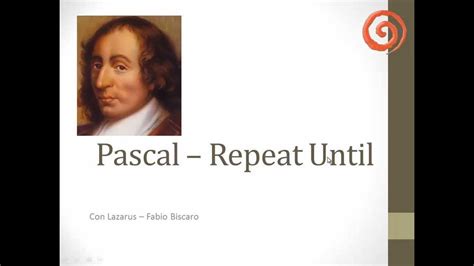 Repeat Until In Pascal Programmazione Con Lazarus Youtube