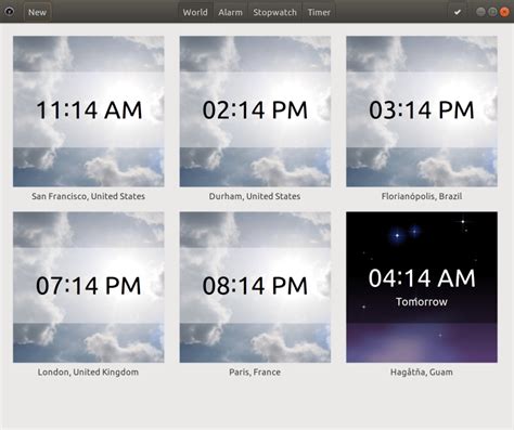 Install Gnome Clocks On Linux Snap Store