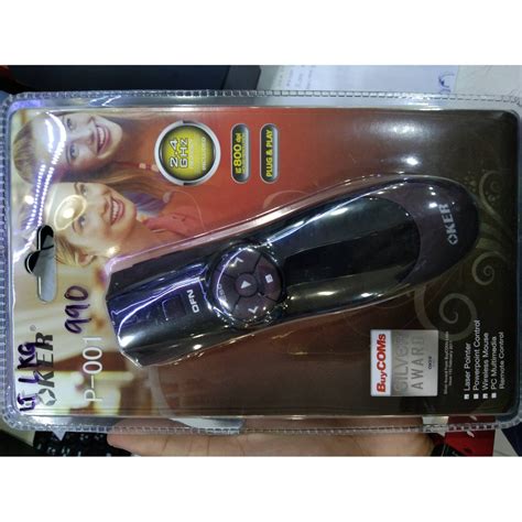 Nubwo Presentation Remote Laser Nwl 010 พรีเซนเทชั่น รีโมท แบบเลเซอร์สีแดง Shopee Thailand