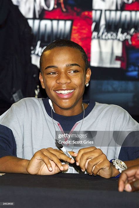 Rapper Bow Wow Poses For Photos During An In Store Appearance To Sign